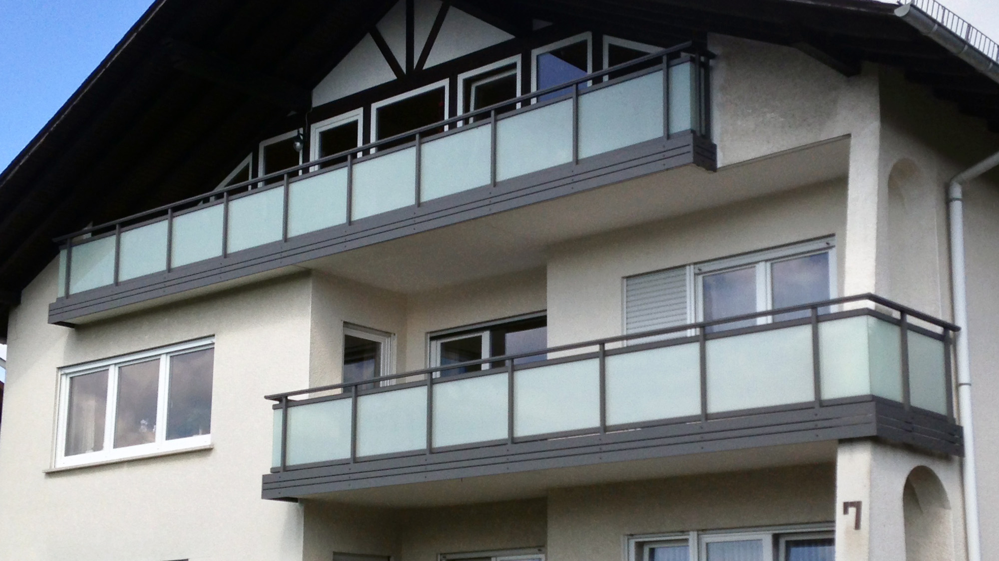 Glas-Systeme – Balkone Rieb